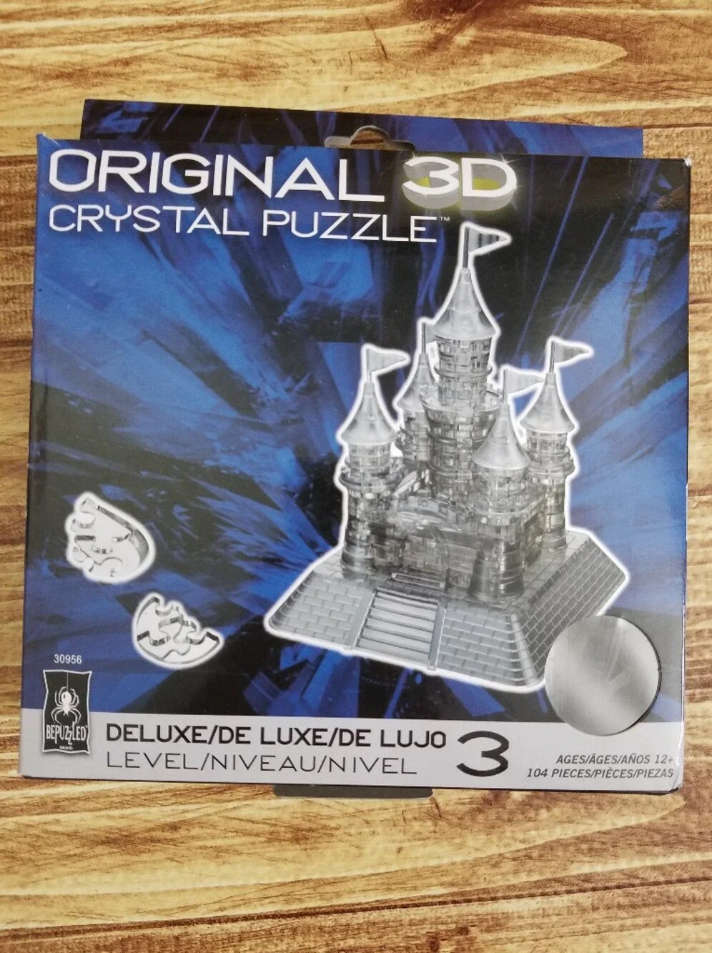 Bepuzzled | Games | Bepuzzled 3d Crystal Puzzle Deluxe Castle 3956 04 ...
